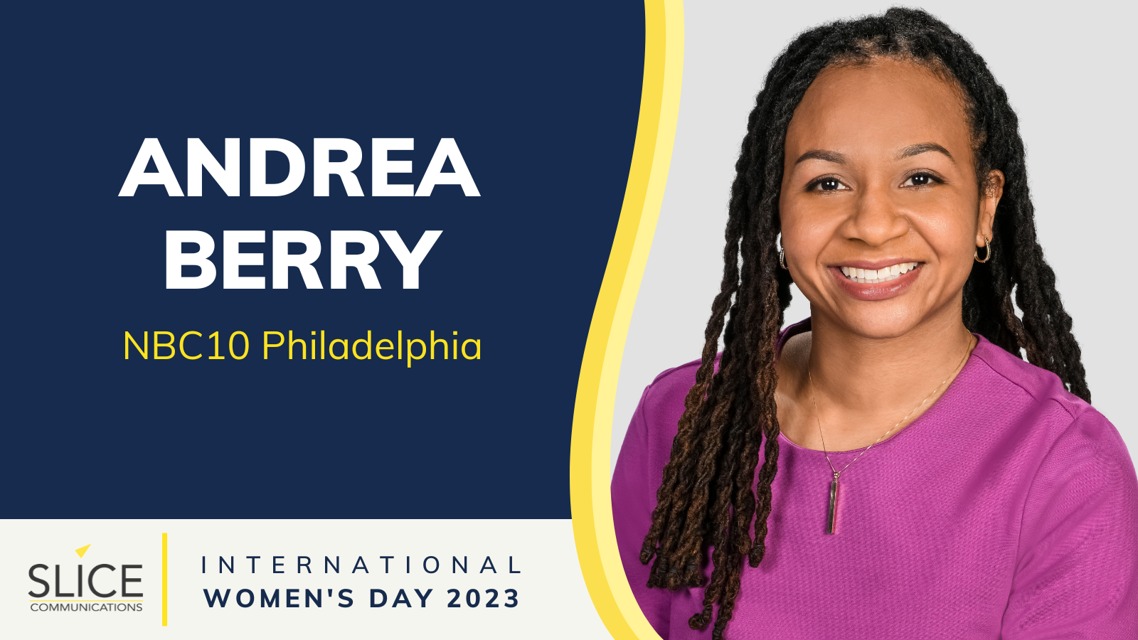 International Women's Day with Andrea Berry, NBC10 Philadelphia - Slice Communications
